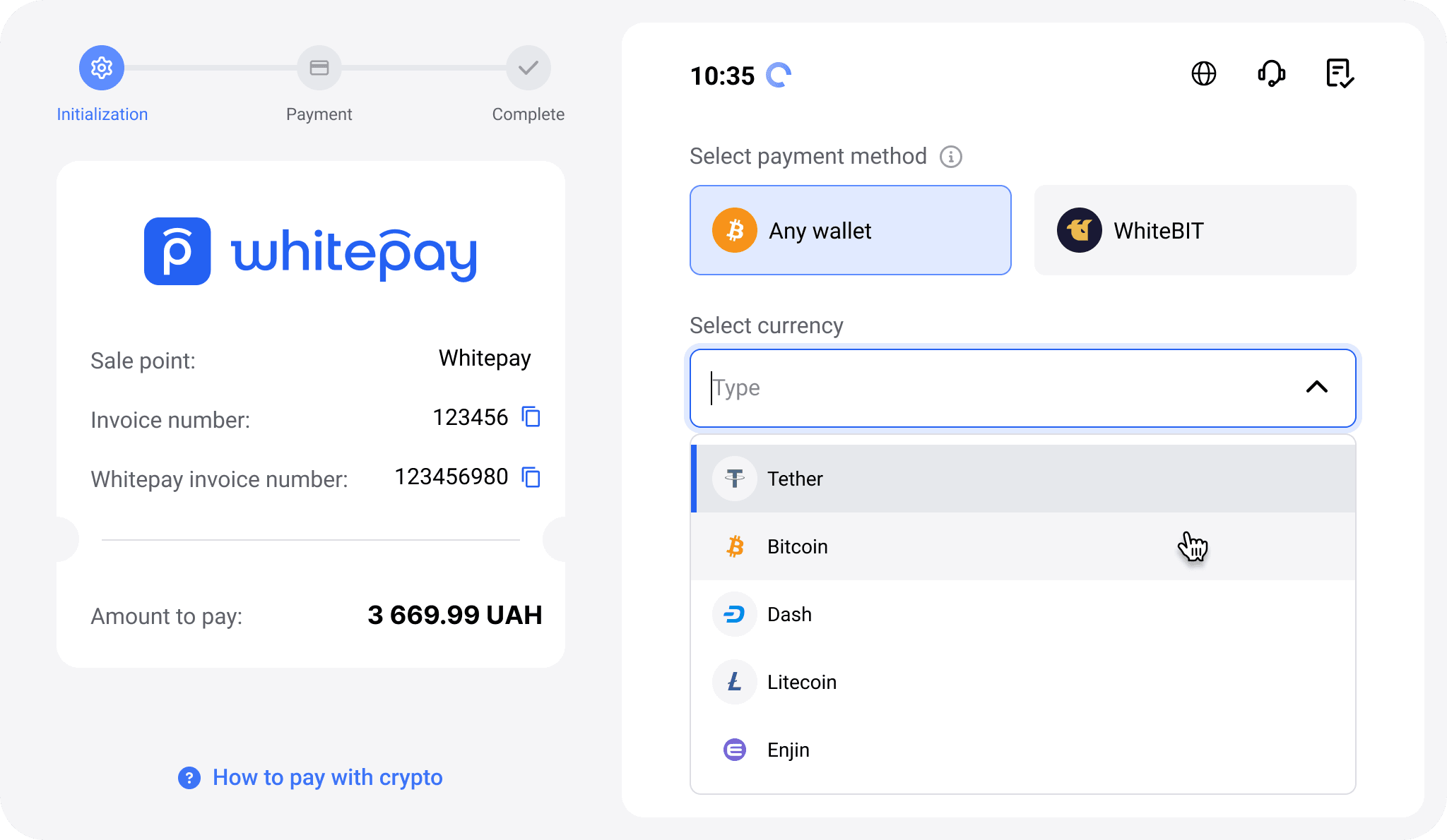 How to Quickly and Securely Pay with Crypto